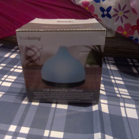 true living | Other | Brand New Usb Aroma Fan Diffuser | Poshmark